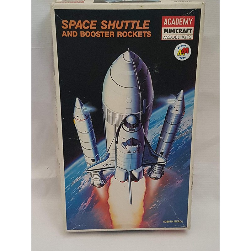 Academy Space Shuttle And Booster Rockets In Kit